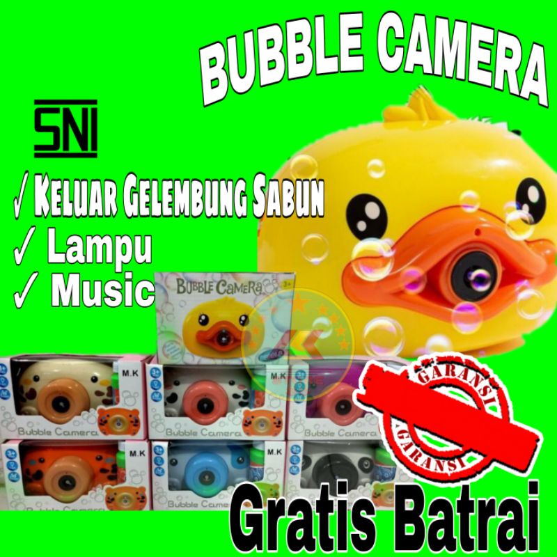 Jual COD Ready mainan buble camera gelembung lampu musik elektrik anak ...