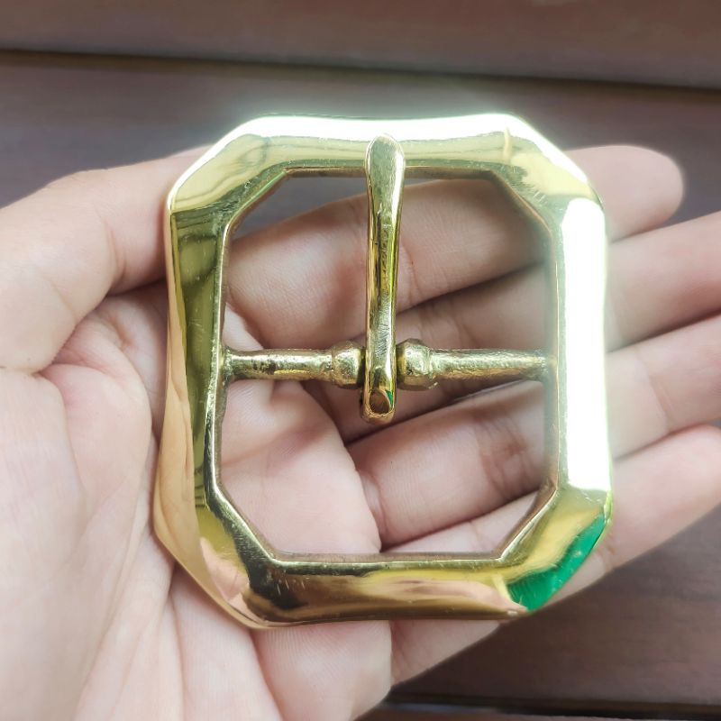Jual kepala gesper kuningan buckle brass M1 | Shopee Indonesia