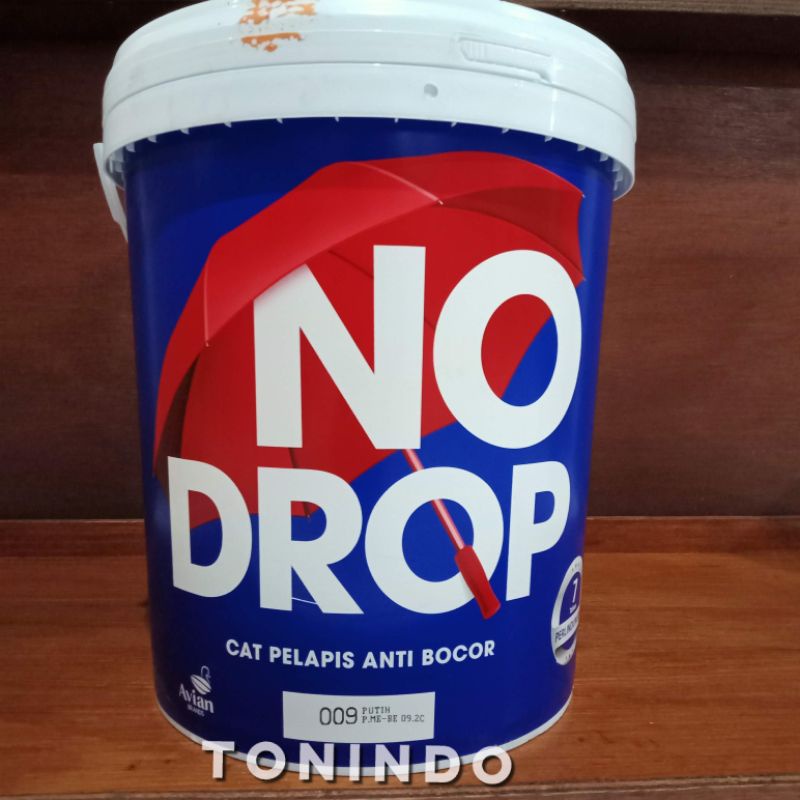 Jual Cat Pelapis Anti Bocor No Drop Pail 20kg No. 009 Warna Putih | Shopee Indonesia