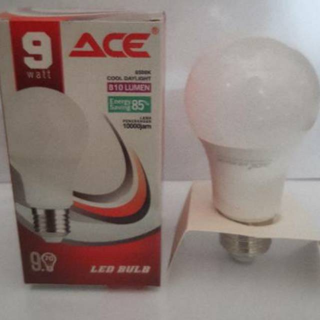 Jual Lampu LED Bulb ACE 9 Watt | Shopee Indonesia