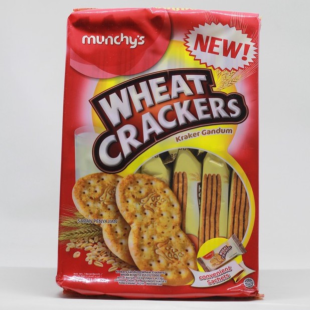 Jual [HALAL] Munchy's Cream / Vege / Sugar / Wheat / Choc Sandwich ...