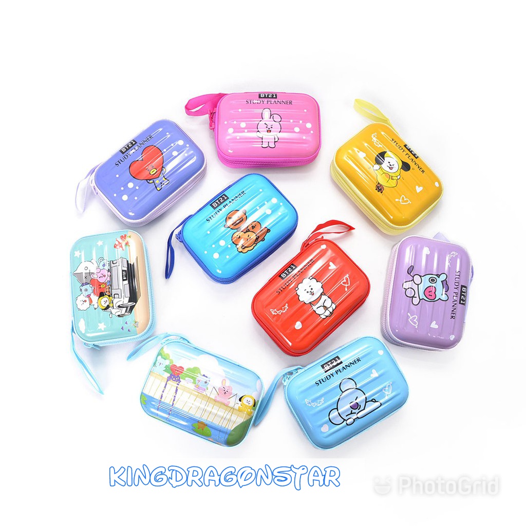 Jual DOMPET KOIN KOTAK KARAKTER BTS / MINI KOPER KPOP BT21 LUCU IMUT ...
