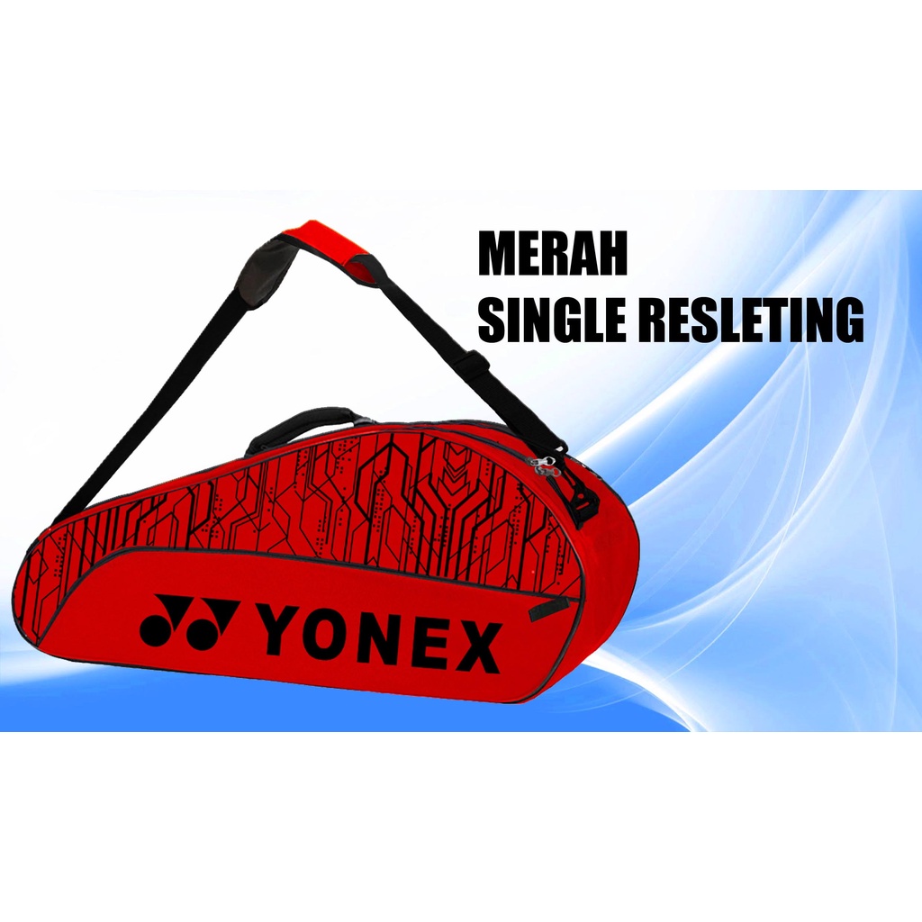 Jual Tas Raket Badminton 2r Selempang Bagus Kain Tebal Murah | Shopee ...