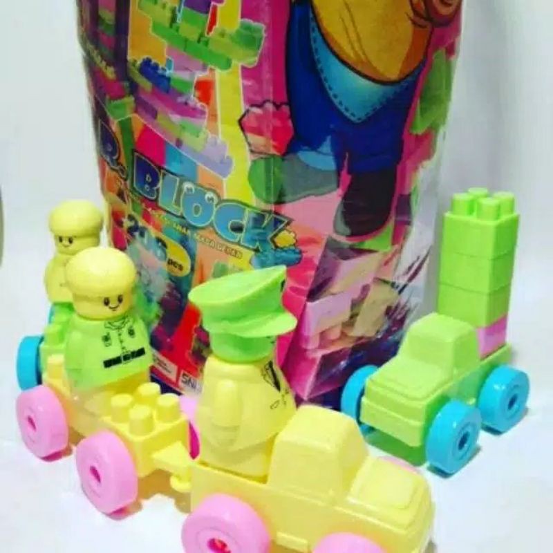 Jual Mainan blok lego besar isi 206 pcs | Shopee Indonesia