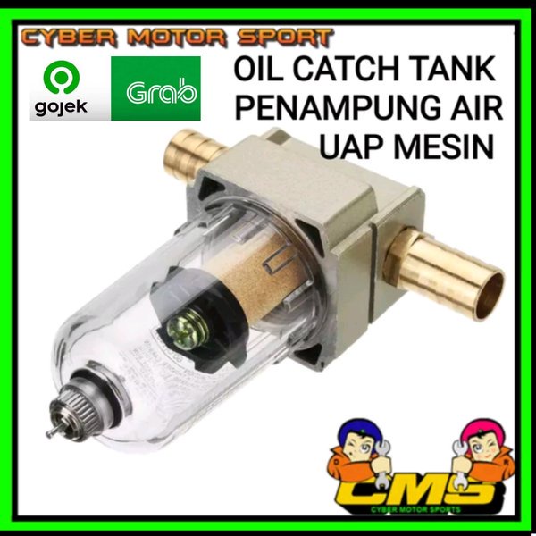 Jual Oil catch tank. penampung uap air mesin universal. oil tank ...