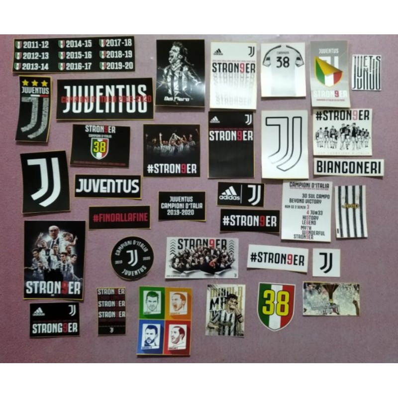 Jual Sticker Vinil Juventus Spesial Scudetto 9 | Shopee Indonesia