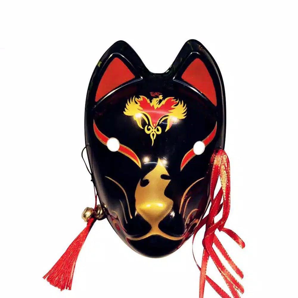 Jual Topeng Kitsune Siluman Rubah FullFace Cosplay Japanese Mask Anime ...