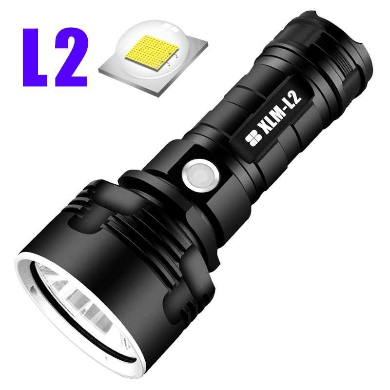 Jual Senter LED USB Rechargeable L2 XHP50 25W 1000 Lumens XLM-L2 ...