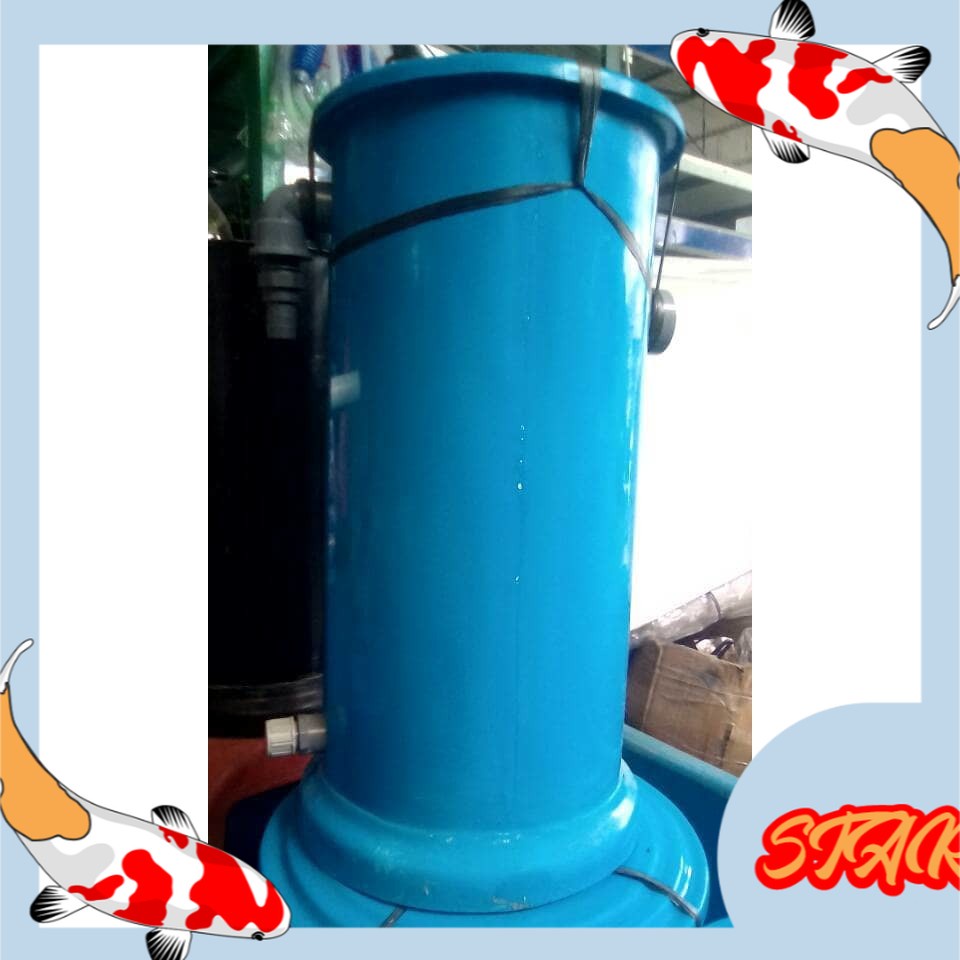 Jual aquarium kolam ikan tabung filter tong filter kosong external ...
