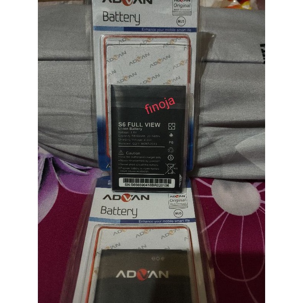 Jual Baterai Advan S6 Ful View Original | Shopee Indonesia