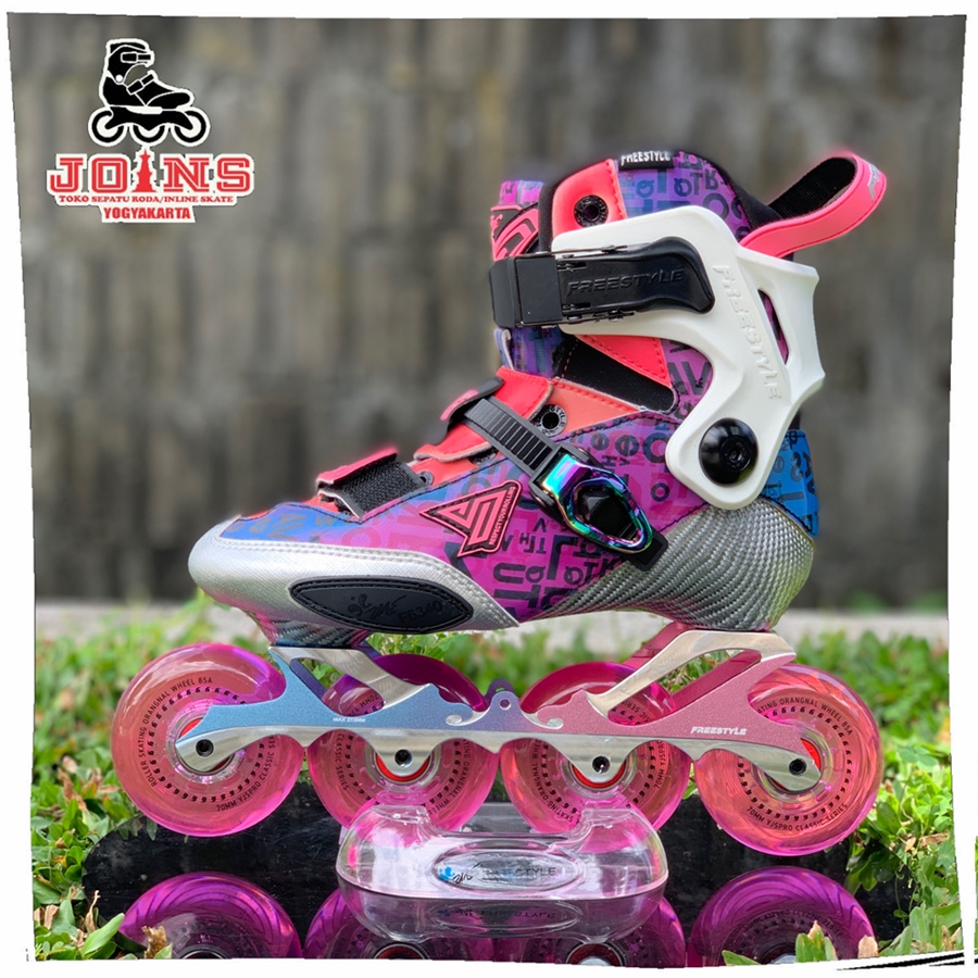 Jual Sepatu Roda Inline Skate YJS X5 Pro Junior Carbon Pink | Shopee ...