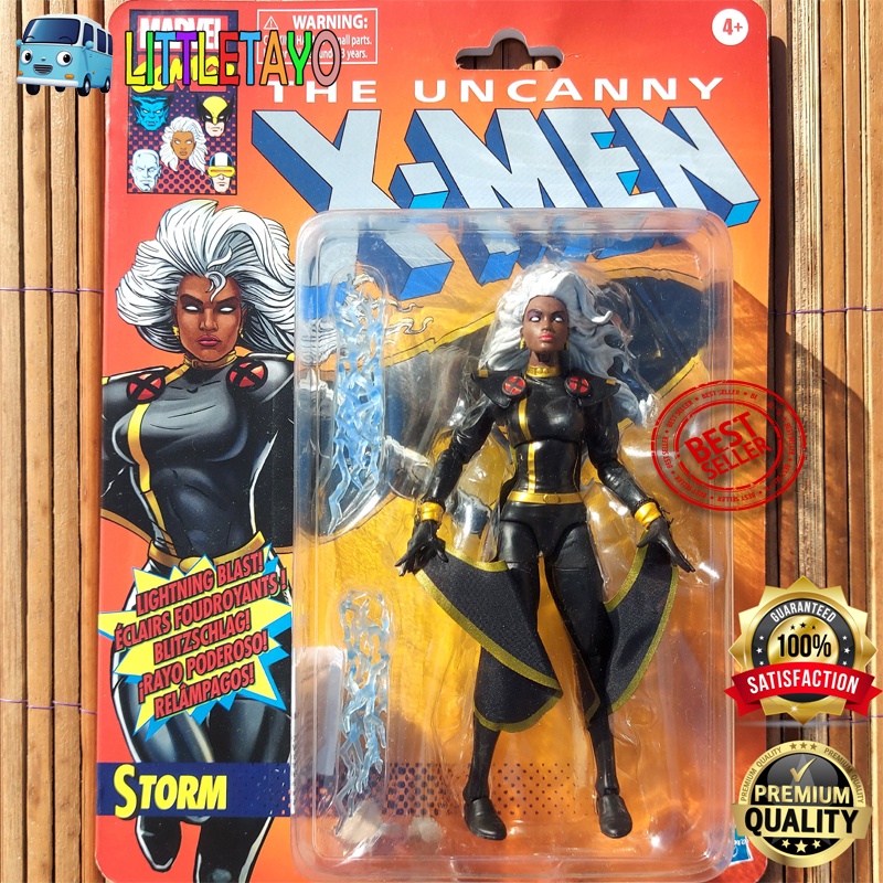 Jual MARVEL LEGENDS THE UNCANNY X-MEN STORM RETRO BLACK XMEN CYCLOPS ...
