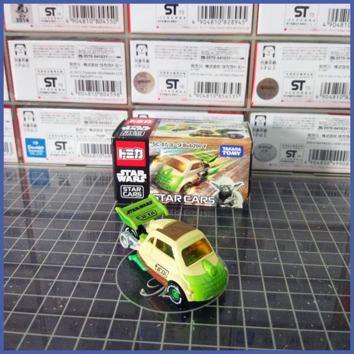 Jual Tomica Star Wars Star Cars SC-07 BUB200 YODA ORIginal | Shopee ...