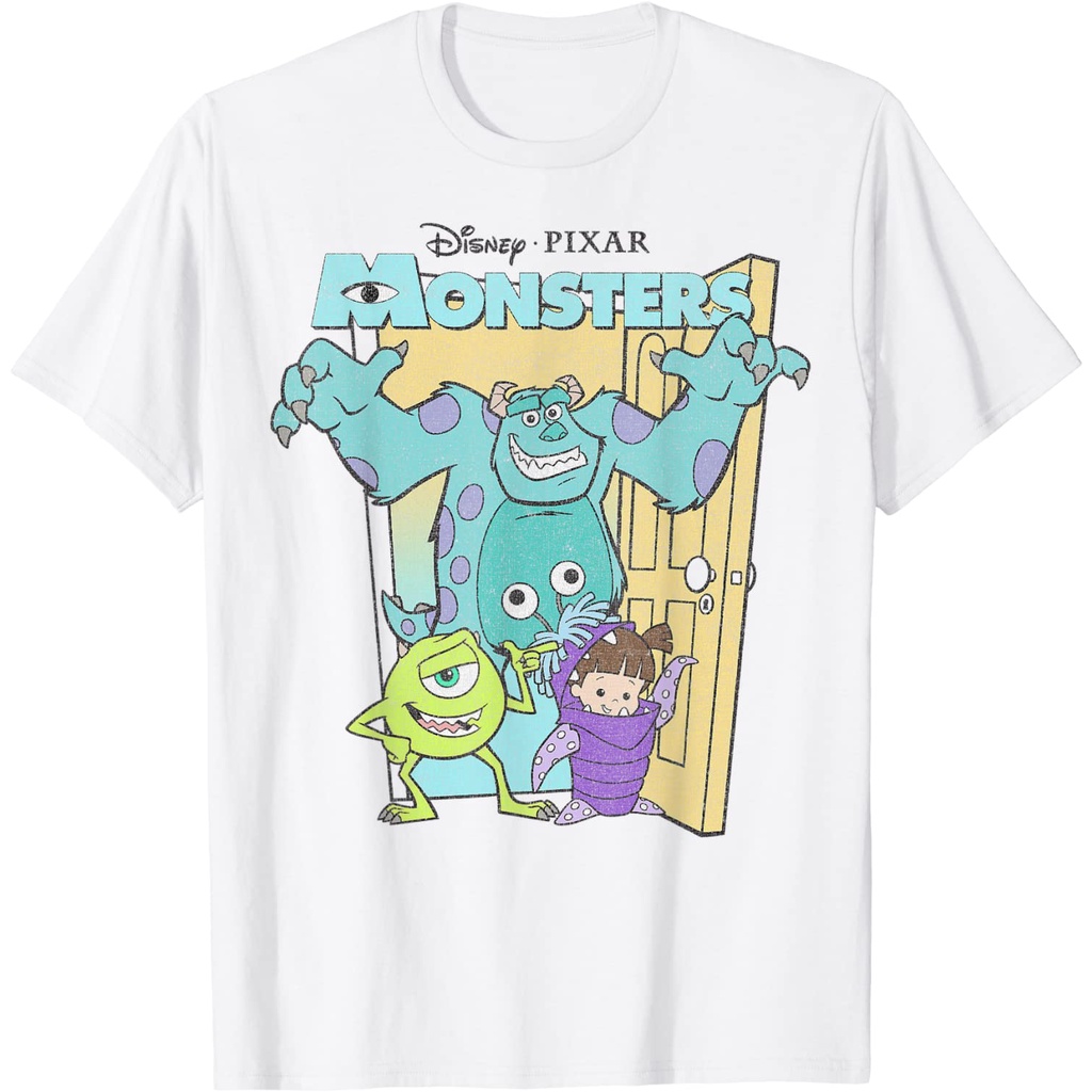 Jual Baju Kaos Disney Pixar Monsters Inc. Mike Sully Boo Group Poster T ... Jual Baju Kaos Disney Pixar Monsters Inc. Mike Sully Boo Group Poster T ...