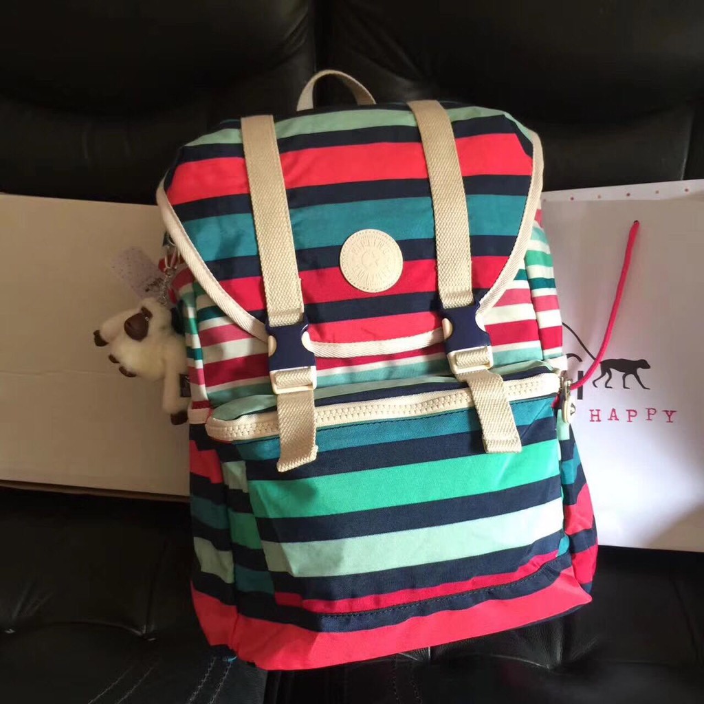 Jual TAS RANSEL KIPLING EXPERIENCE ORIGINAL SPICY STRIPE ANAK CEWEK ...