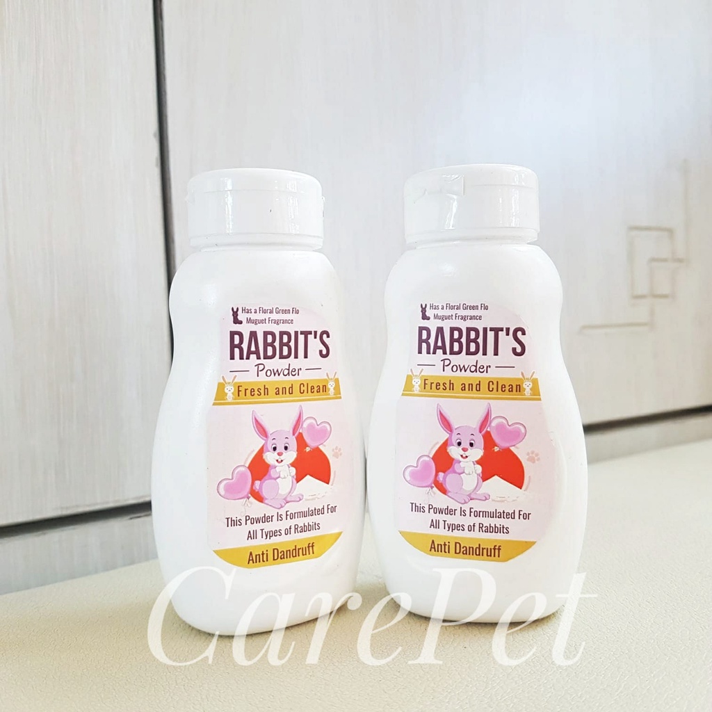 Jual Bedak Kelinci Rabbit Powder Anti Kutu Jamur Fresh Aman Untuk Semua ...