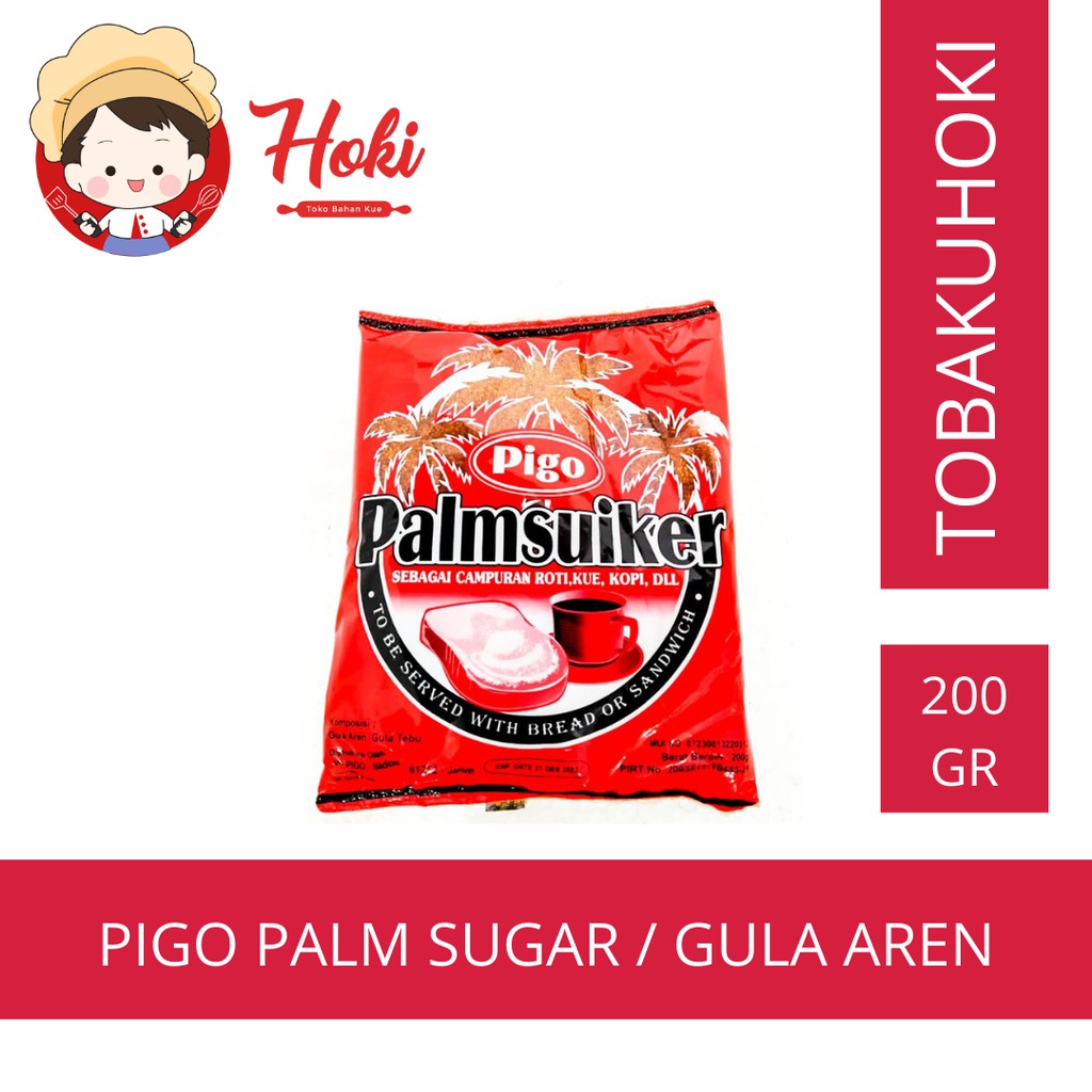 Jual Gula Palem bubuk 200gr Pigo / Palm Sugar / Gula Aren Bubuk / Palm ...