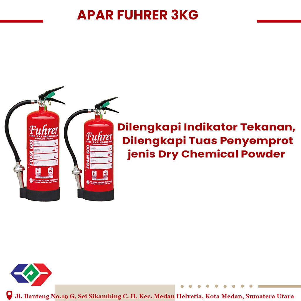Jual APAR fuhrer 3kg | Shopee Indonesia