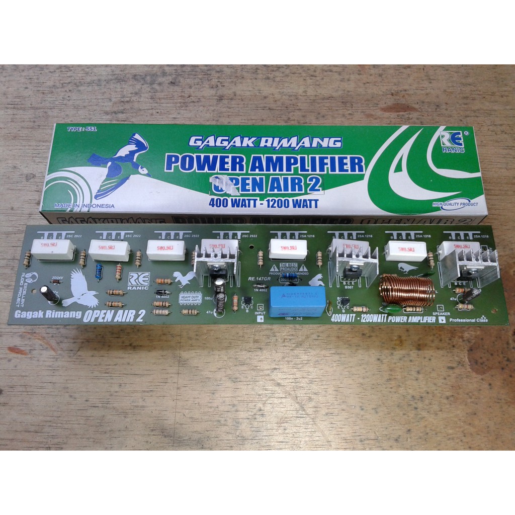 Jual Kit Driver Power Mono 1200watt OPEN AIR Tipe551 | Shopee Indonesia