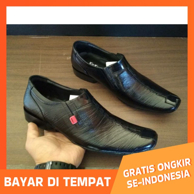 Jual Sepatu Pantofel Fashion Pria Kickers Formal Kulit Asli Tampa Tali ...