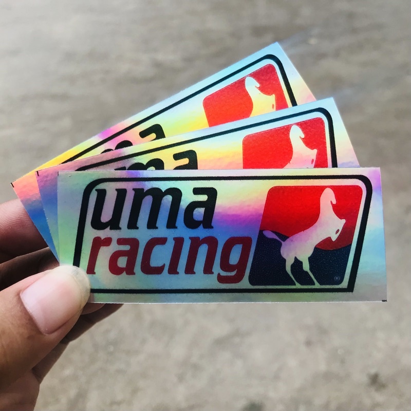 Jual Stiker Racing Hologram Bijian - Uma Racing | Shopee Indonesia