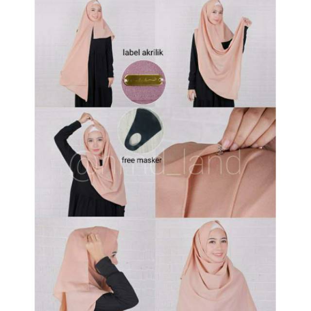Jual JILBAB/HIJAB PASMINA INSTAN PASTAN TALA DIAMOND ORIGINAL MURAH 1 ...