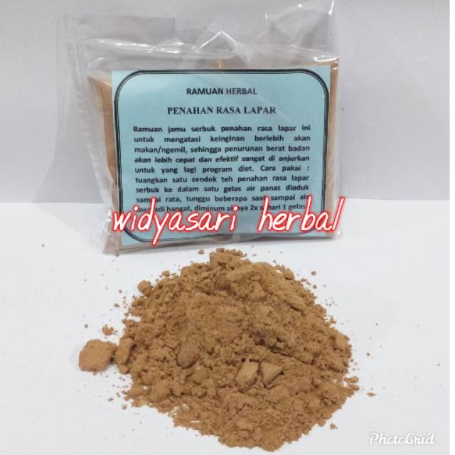 Jual Jamu Bubuk Penahan Lapar 100gram | Shopee Indonesia