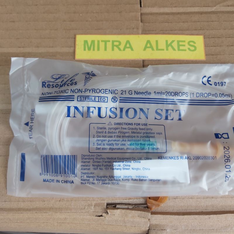 Jual Infuset Dewasa. ADULT Infusion Set LR | Shopee Indonesia