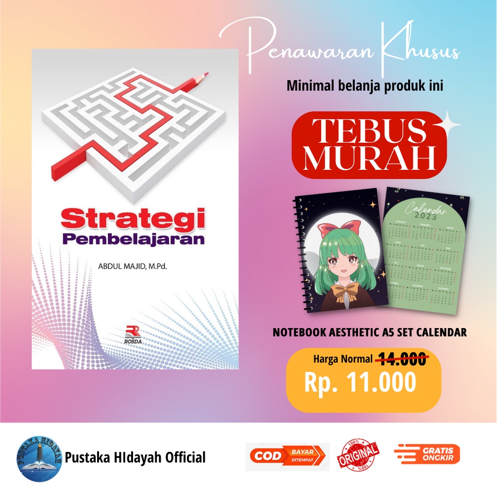 Jual Buku Strategi Pembelajaran Abdul Majid Buku Pendidikan Buku
