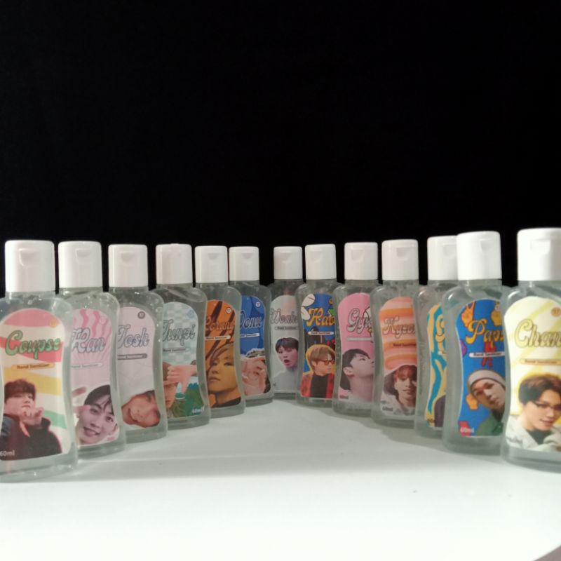 Jual Sebong Hand Sanitizer Gel 60ml [KPOP SEVENTEEN MINGYU WONWOO JUN ...