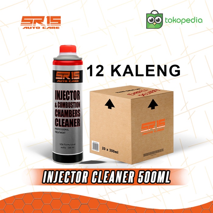Jual SR15 ICC 500ML CAIRAN INJECTOR TUANG MOTOR DAN MOBIL 12 KALENG ...