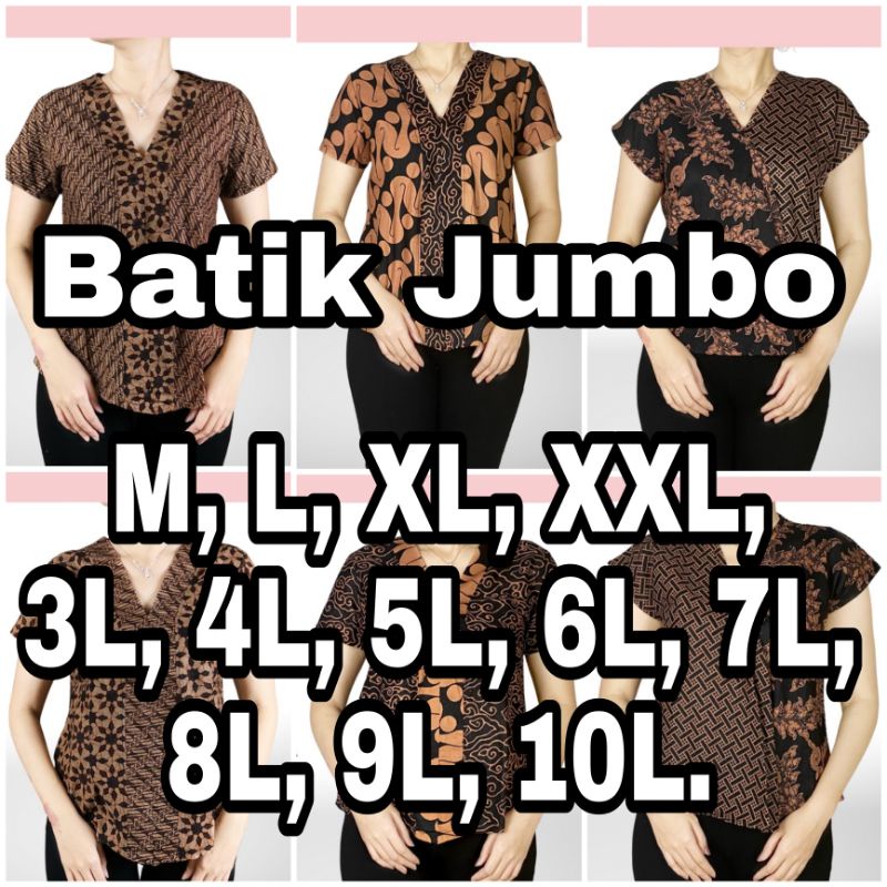 Jual Batik jumbo BIG SIZE JUMBO M.L.Xl.XXL XXXL 3L 4L 5L | Shopee Indonesia