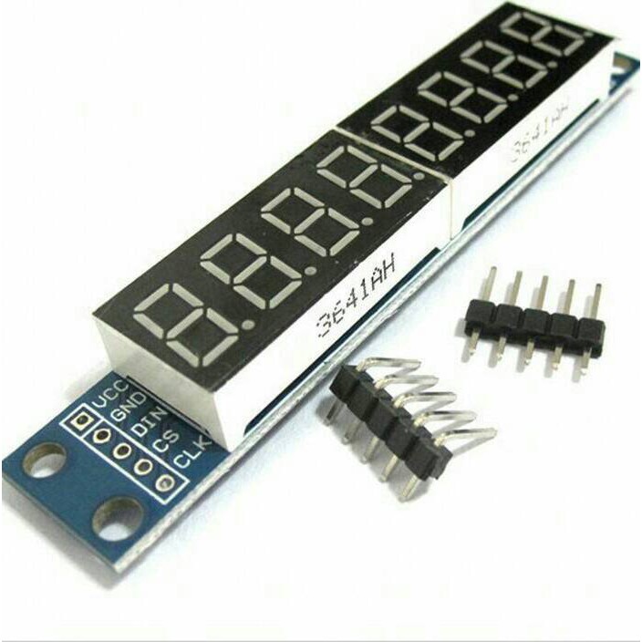 Jual Digital Tube Display Module 8 x 7 Segment for Arduino MAX7219 ...