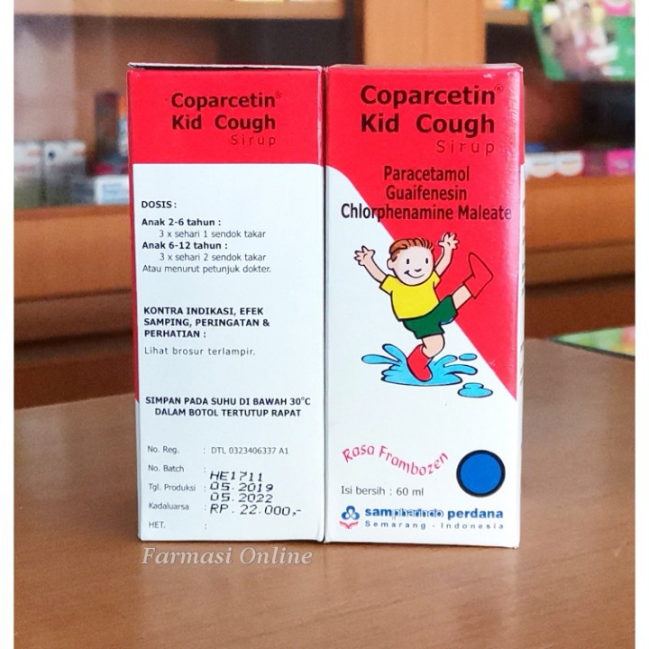 Jual Coparcetin Coparcetine Kid Cough Syrup 60 ml | Shopee Indonesia