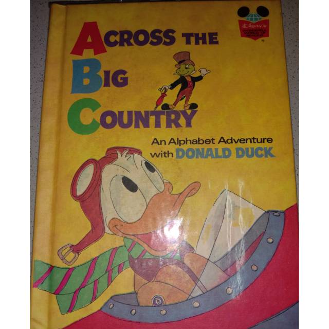 Jual ABC Across The Big Country | Alphabet Alfabet | Buku cerita disney ...