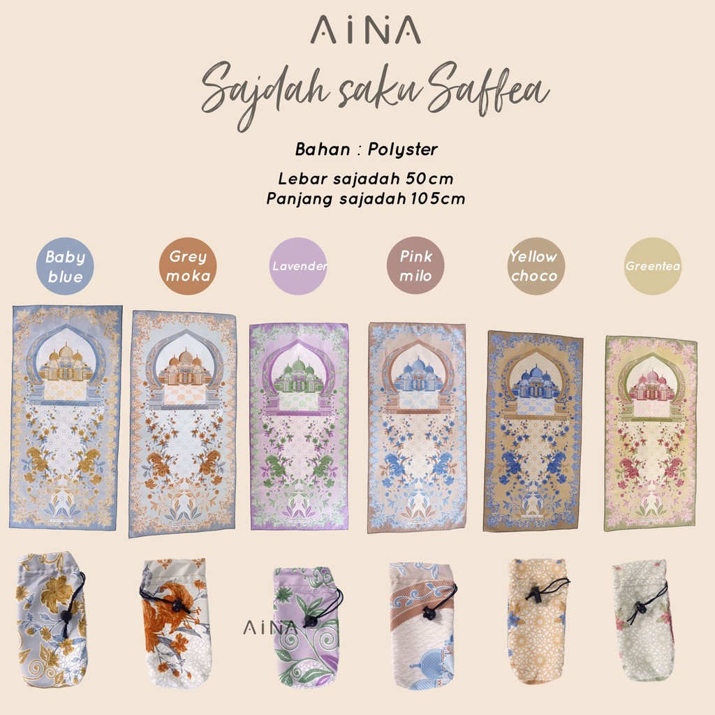 Jual SAFEEYA SERIES /SAJADAH TRAVELING /SAJADAH SAKU | Shopee Indonesia