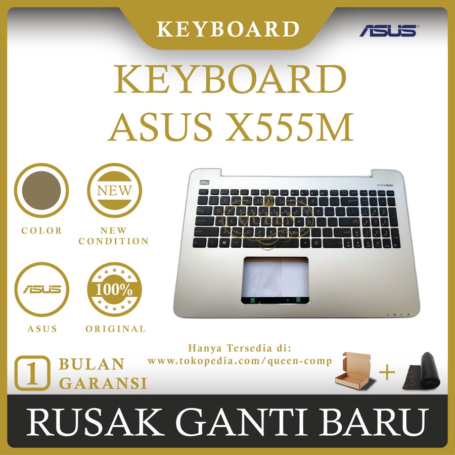 Jual Keyboard Laptop Asus X555M Series Original | Shopee Indonesia