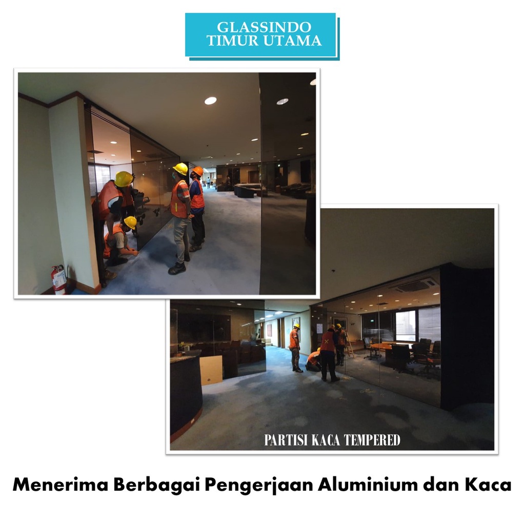 Jual Partisi Pintu Kaca Tempered | Shopee Indonesia