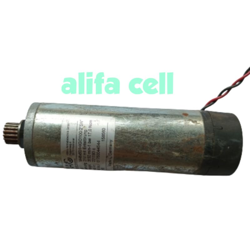 Jual motor dc 21v dinamo KAG 21v original made in germany dinamo DC ...