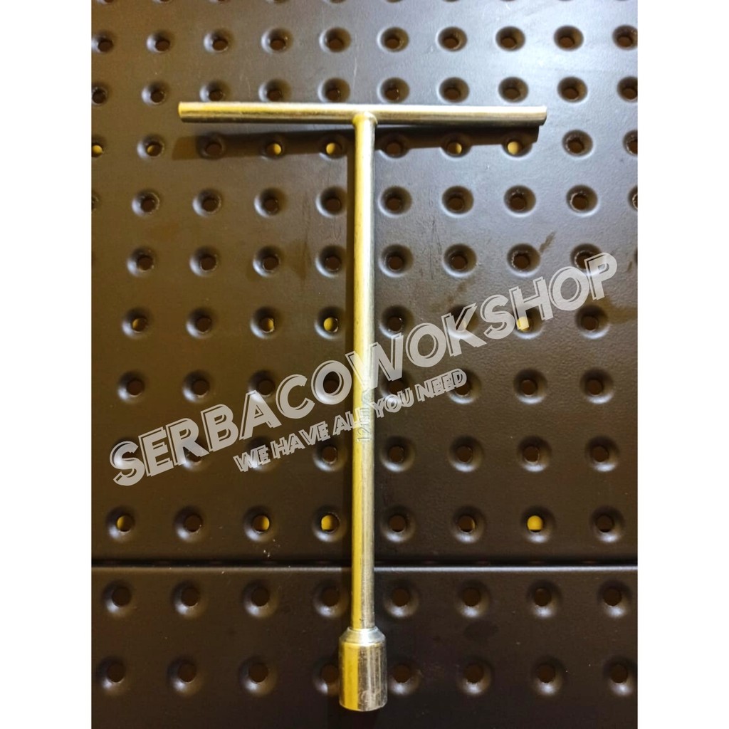 Jual ATS Kunci Sok T Putih Kunci Sock Model T 8,9,10,11,12,13,14,17 mm ...