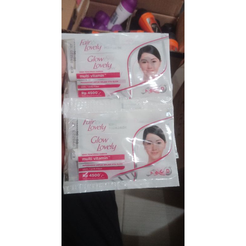 Jual Fair & Lovely Sachet 9g ( Glowing & Lovely ) | Shopee Indonesia