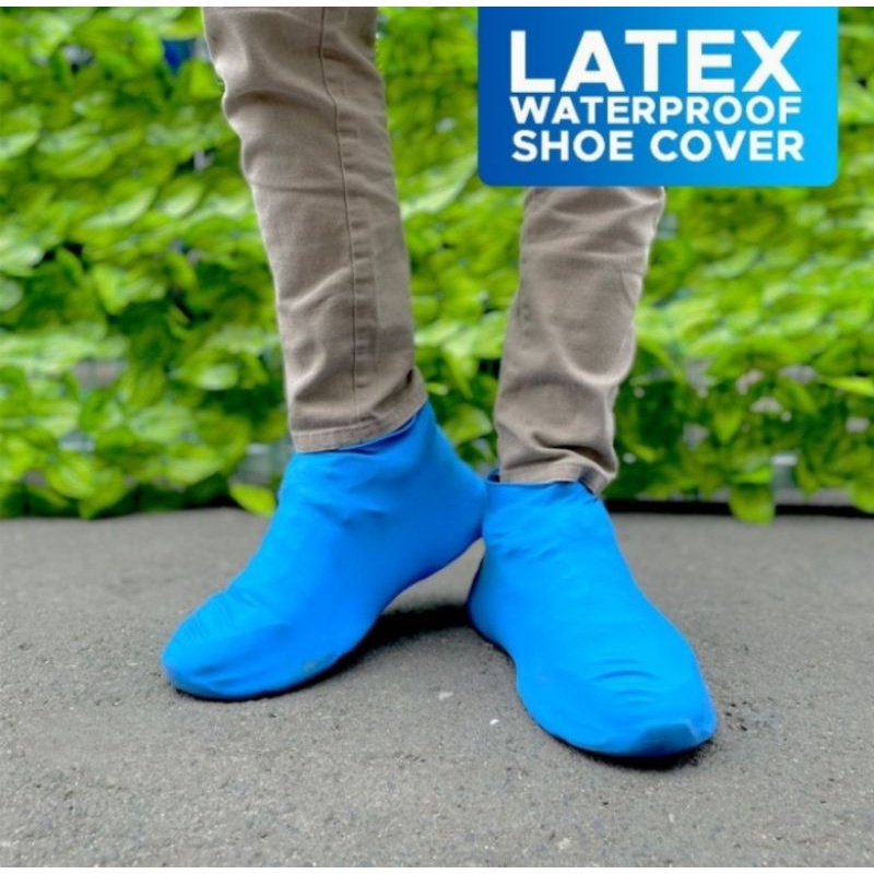 Jual SHOE COVER LATEX WATERLES( COVER SEPATU) | Shopee Indonesia