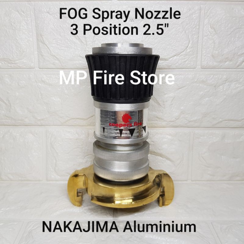 Jual Fire FOG Nozzle NAKAJIMA 2.5 " Jet Spray Variable 3 Position ...