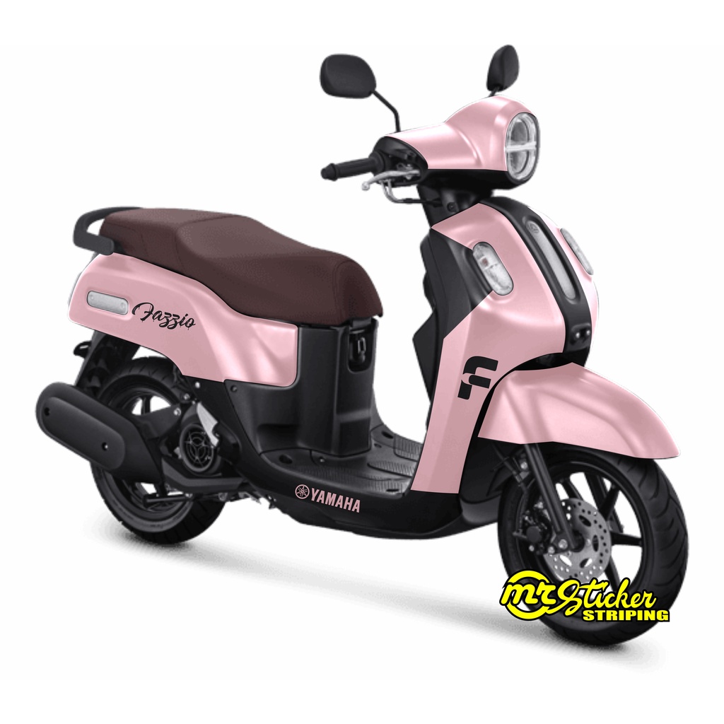 Jual Decal FAZZIO Stiker Fullbody YAMAHA FAZZIO motif metal lady (DC ...