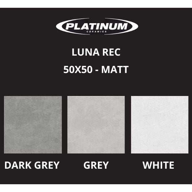 Jual LUNA REC MATT UK.50X50 DINDING LANTAI KERAMIK PLATINUM | Shopee ...