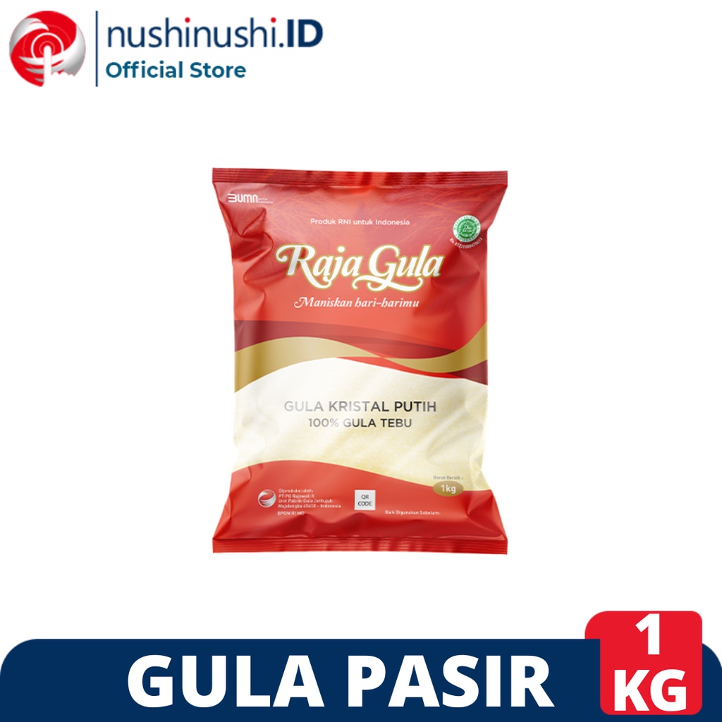 Jual Raja Gula Merah Gula Pasir Kristal Putih 1 Kg | Shopee Indonesia