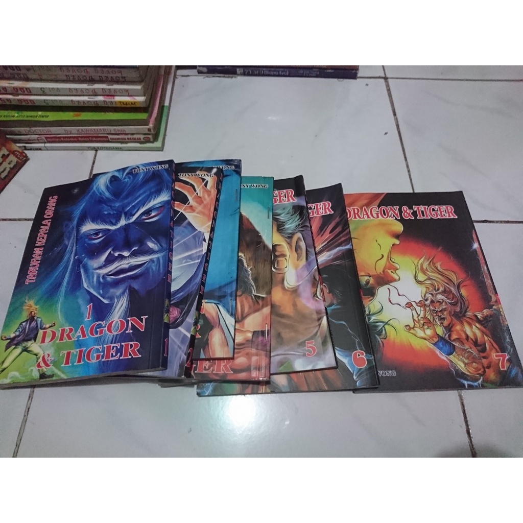 Jual Komik Dragon & Tiger 1-7 og - Tony Wong | Shopee Indonesia