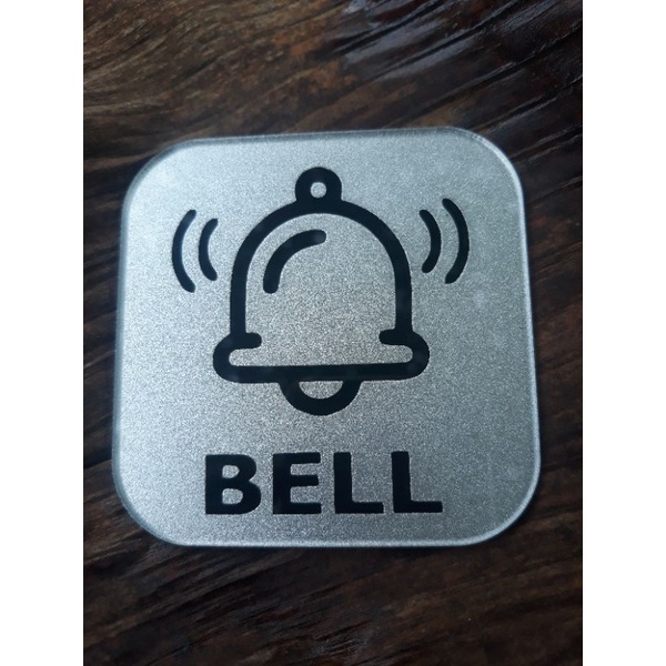 Jual MURAH!!! BELL/BELL RUMAH/SIGN BOARD/TANDA BELL/TULISAN BELL/BACAAN ...