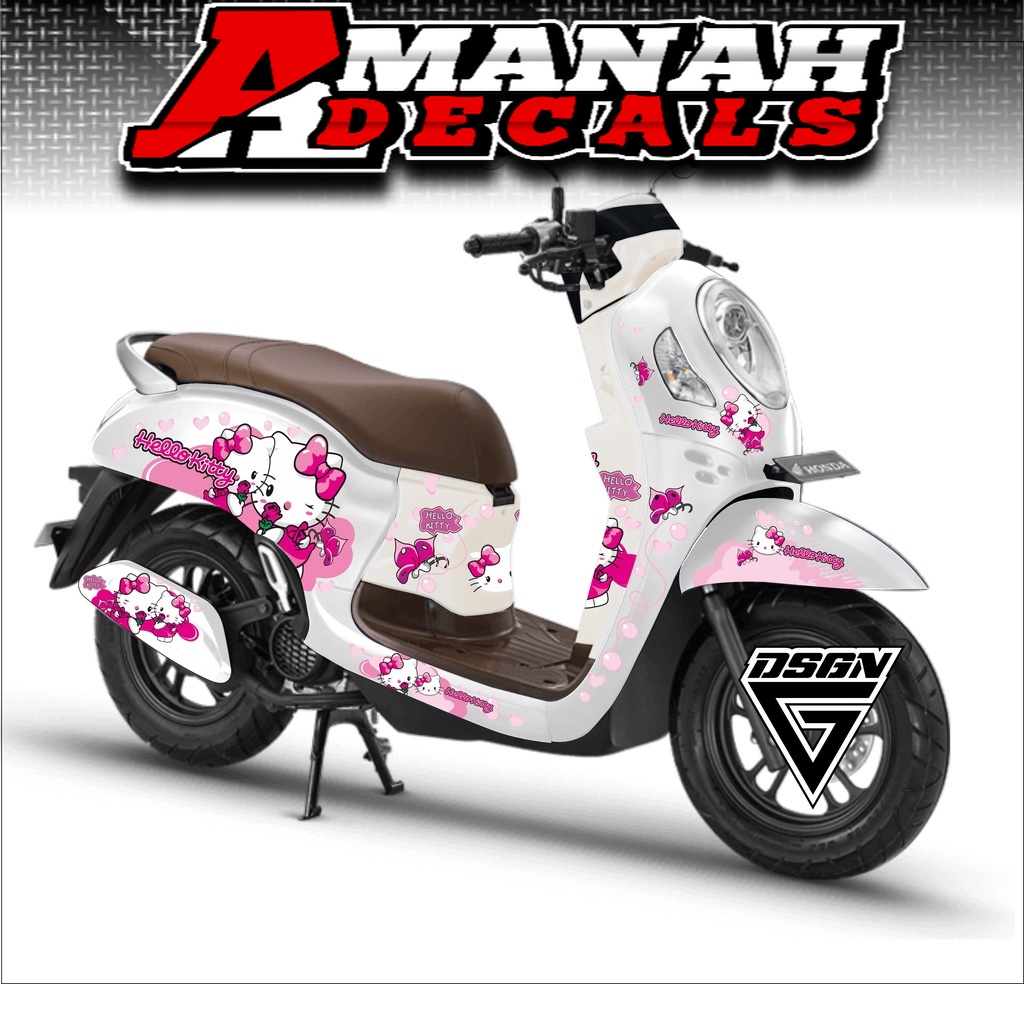 Jual Decal scoopy full body Full Blok Decal Scopy Dekal New Fi 2021 ...