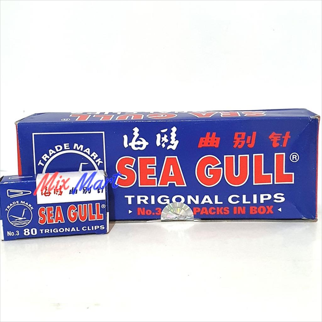 Jual Trigonal Clip no 3 Seagull / Paper Clip | Shopee Indonesia